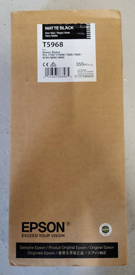 Tintenpatrone Epson T5968 Schwarz Matt Neu OVP Stylus Pro 7700 Rg MwSt ...