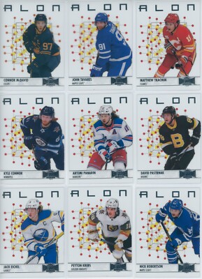 U PICK EM LOT 2020-21 20-21 Skybox Metal Universe ALON Acetate card set ...