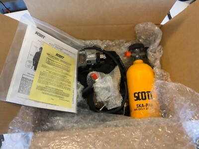 New Scott SKA-PAK 5min Escape SABA Emergency Bottle Remote Mobile Air ...