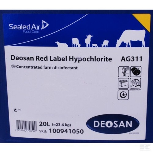 DEOSAN RED LABEL 20L Cleaner Path Driveway Mould Remover Disinfectant ...