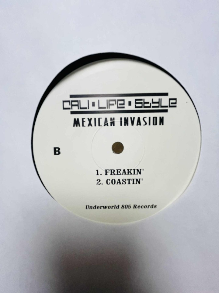 Cali Life Style / Mexican Invasion 2006 Gangsta Vinyl LP Underworld 805 ...