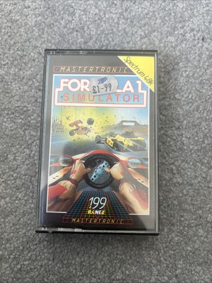 Formula 1 Simulator Sinclair ZX Spectrum 48K Game By Mastertronic | eBay UK