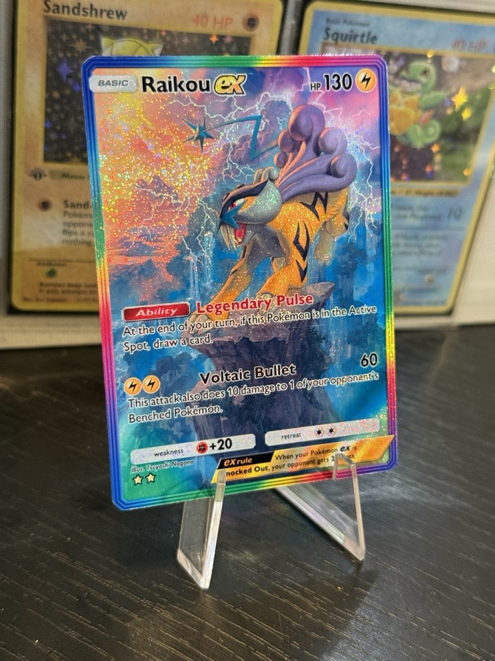 Raikou ex - Holo Fan Card Pokémon TCG Pocket Art | Secluded Springs ...