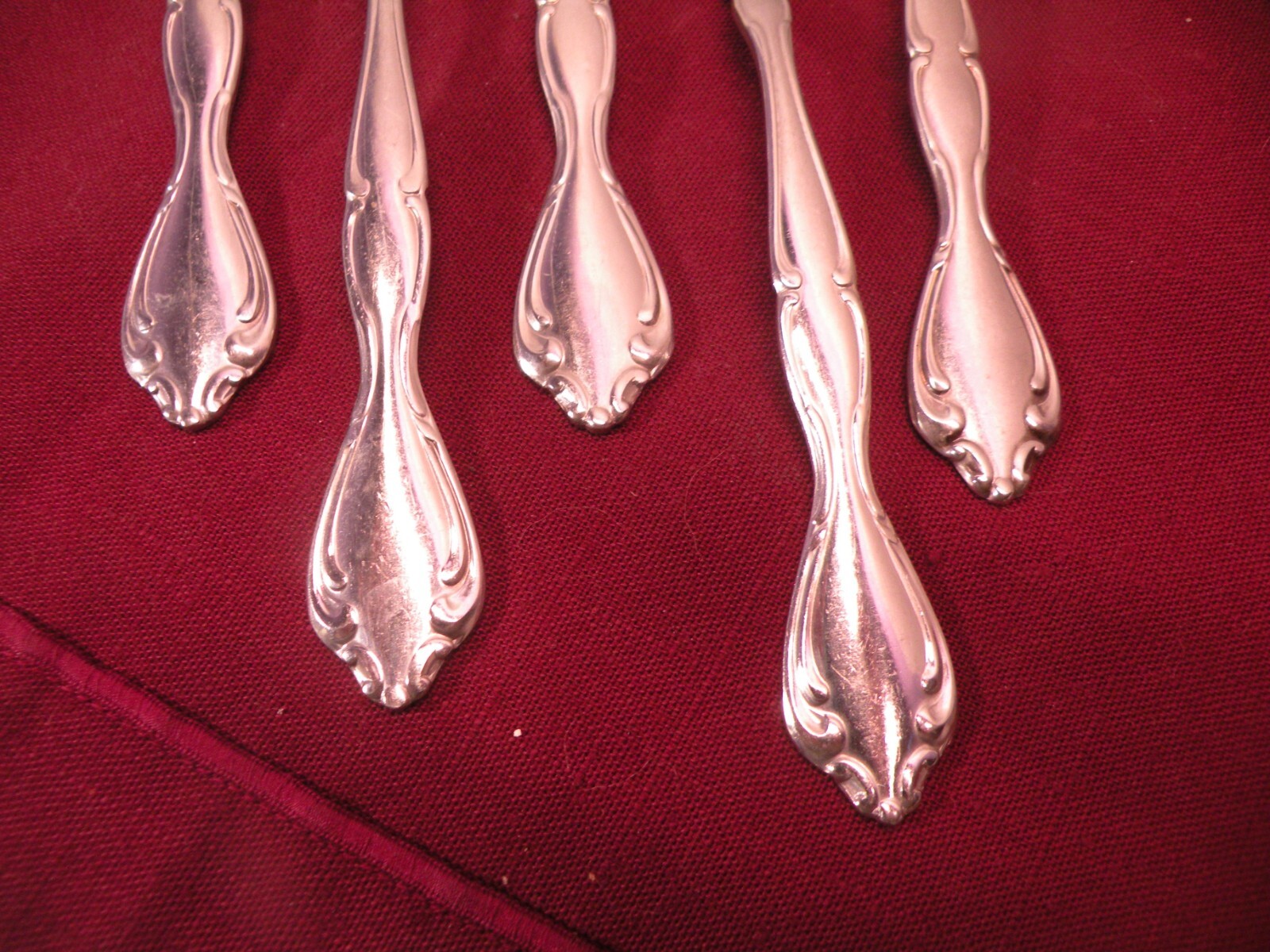 Set Of 5 Oneida CANTATA Stainless Dinner Forks 7 1/4" | eBay