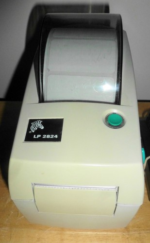 Zebra Model LP2824-Z Thermal Label Printer 2824-21400-0001 - Ethernet ...