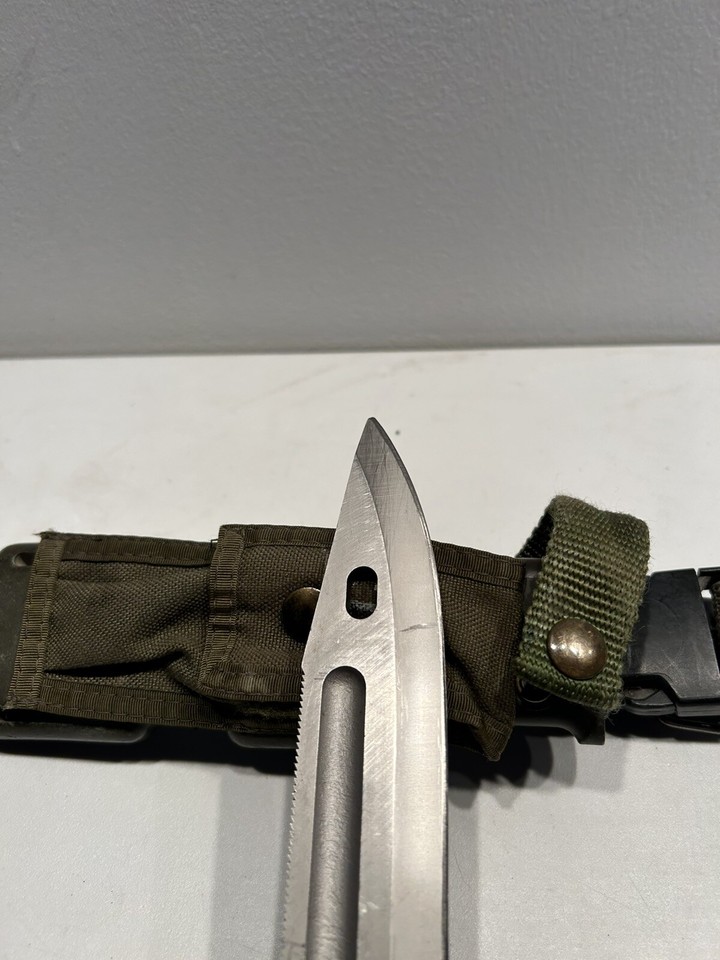 USA M9 PHROBIS III Military Fixed Blade with Scabbard Case #12 | eBay