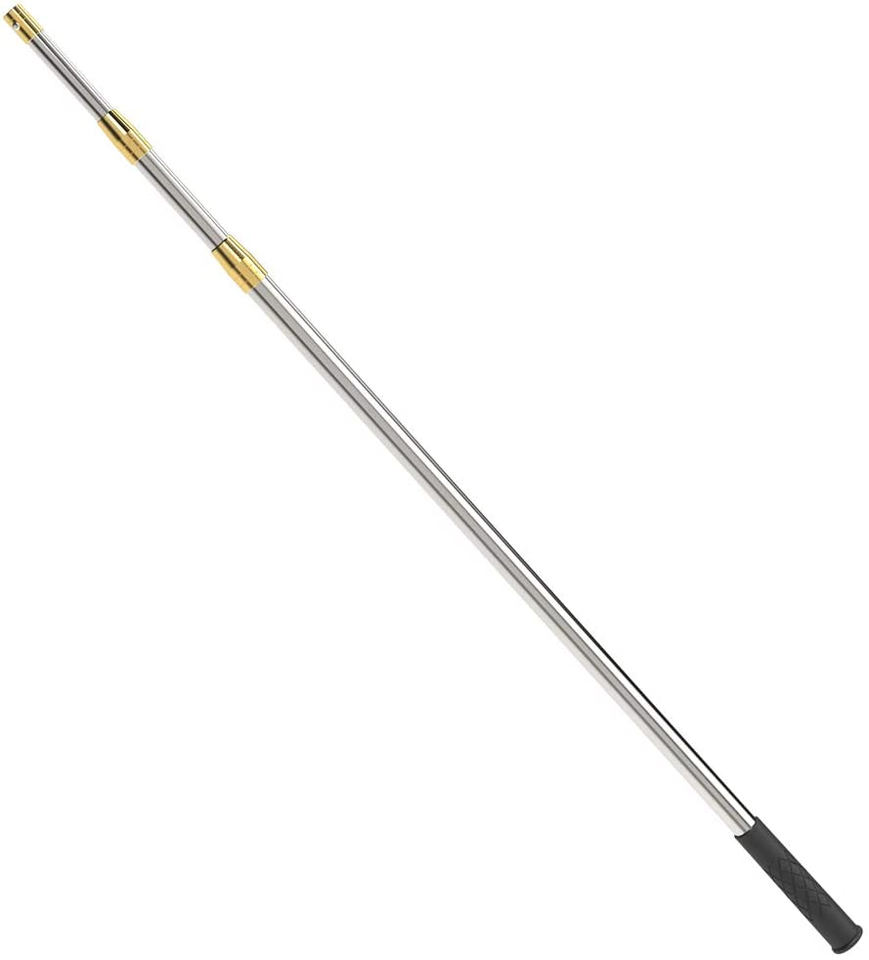 Fishing Hook Harpoon Pole Retractable Telescopic Gigging Fish Frog Gig ...