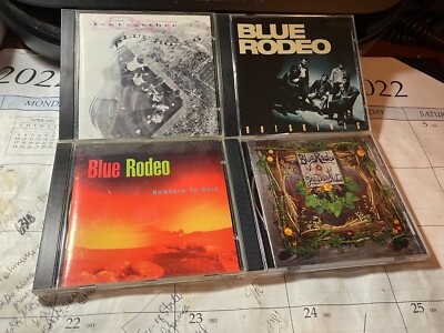 BLUE RODEO 4 CD LOT: GREATEST HITS, LOST TOGETHER, NOWHERE TO HERE ...