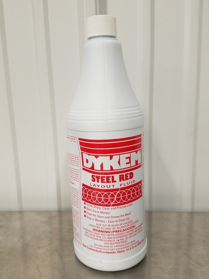 DYKEM ***RED*** LAYOUT FLUID 31.5 FL.OZ. A058 | eBay