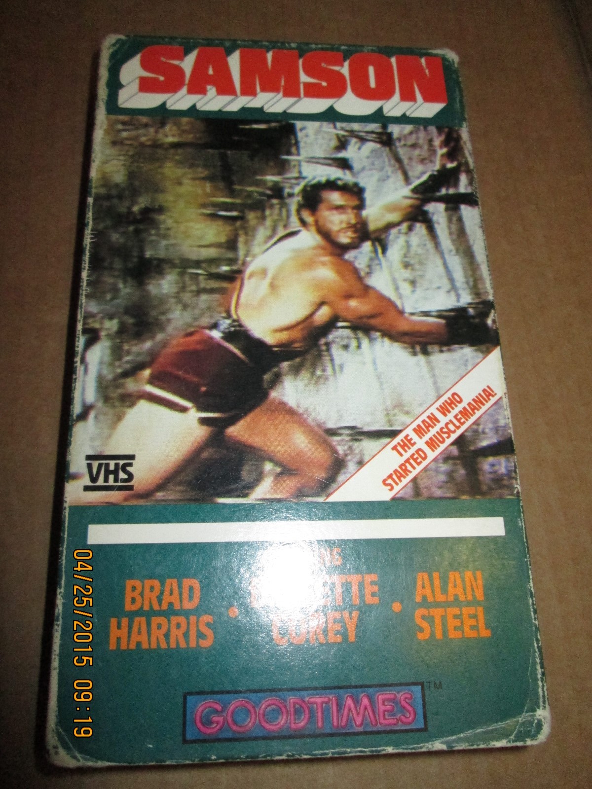 Samson (1961) $1.99 VHS BRAD HARRIS,ALAN STEEL,BRIGETTE COREY | eBay