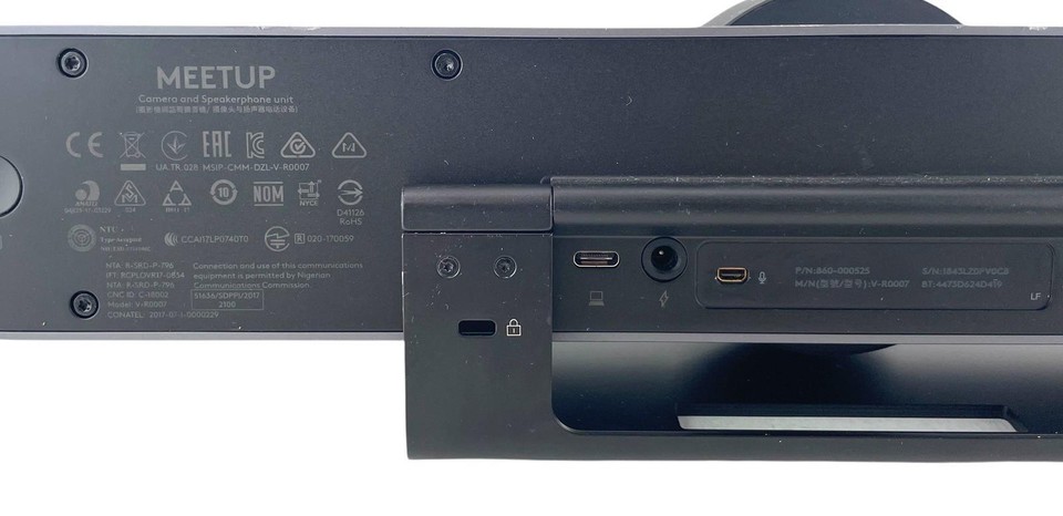 Logitech Meetup V-R0007 4K Camera and Speakerphone Conferencing Unit | eBay