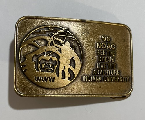 BSA OA NOAC 1996 NATIONAL ORDER OF THE ARROW BRASS BUCKLE | eBay