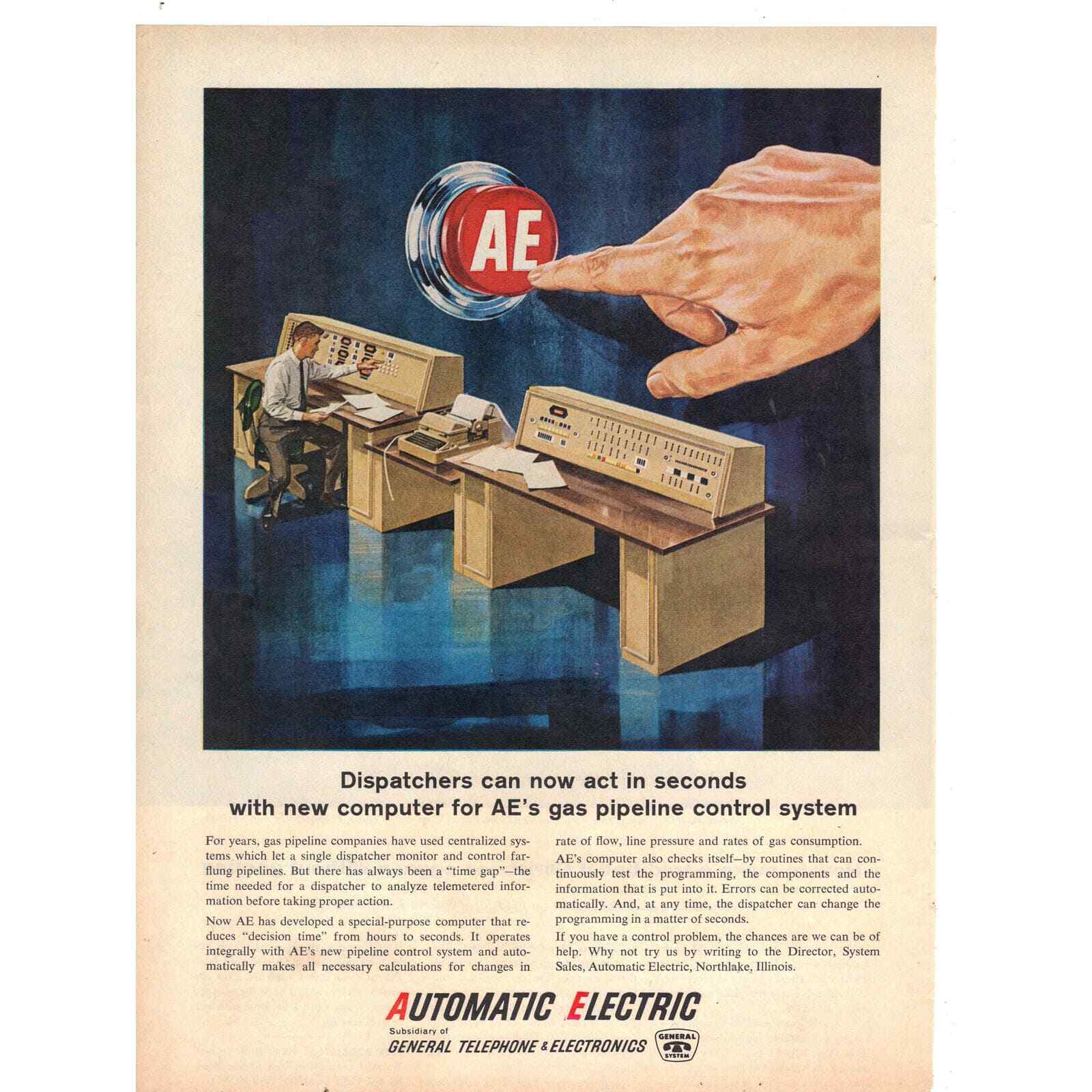 Vintage 1963 Print Ad for Automatic Electric | eBay