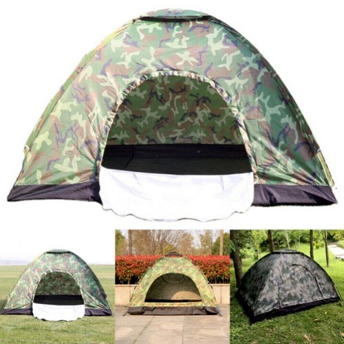 Camo Tent Camping Tent Backpacking Tent for Camping Hiking Outdoor ...