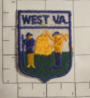 West Virginia Patch - travel souvenir - vintage | eBay