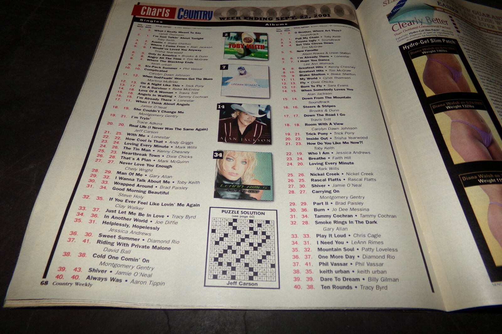 Country Weekly Magazine After September 11 Attack Garth Brooks Blake ...