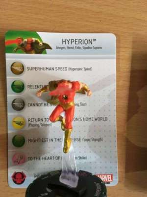 Heroclix Invincible Iron Man Set Hyperion #041b Prime | eBay