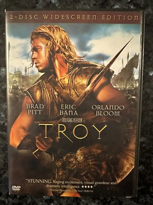 Troy (DVD, 2004) 2-Disc Widescreen Edition LIKE NEW | eBay