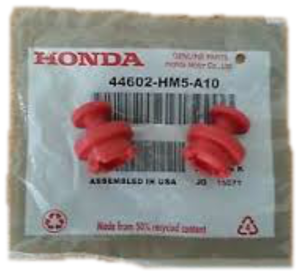 Genuine Honda Foreman 400 450 TRX300 Front Brake Drum Plugs Plug Caps ...