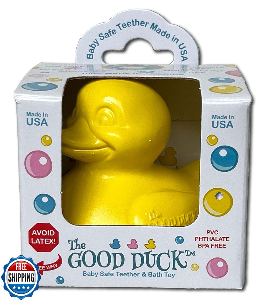 Celebriducks The Good Duck - BPA and PVC Free Rubber Duckie Baby Bath Toy Tee | eBay