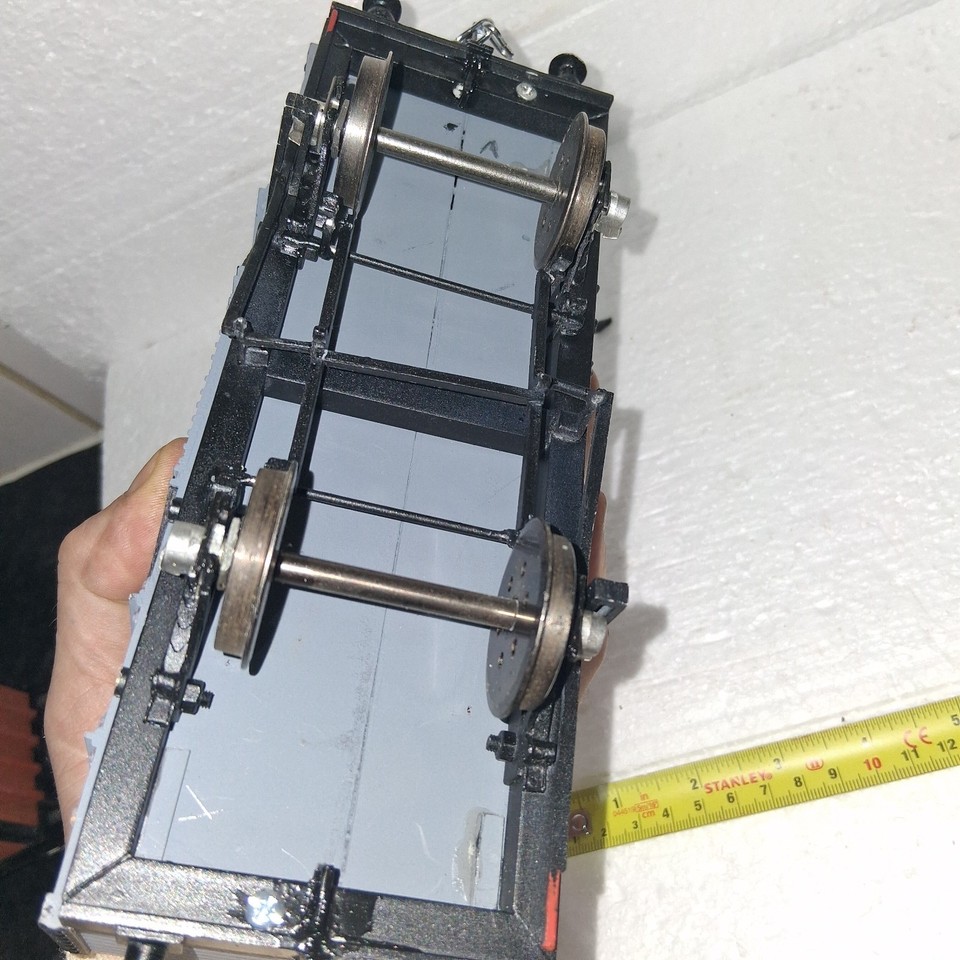 G Scale Scratch/ Kit Built Butler & Halladay Coal Wagon. Nicely ...