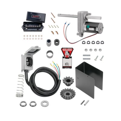 BULLDOG ELECTRIC POWERED TRAILER JACK MOTOR W/ REPLACEMENT GEARS FOR ...