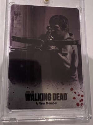 Walking Dead Season 3 Part 1 Metal Silver Chase Card #29 One Of 4! | eBay