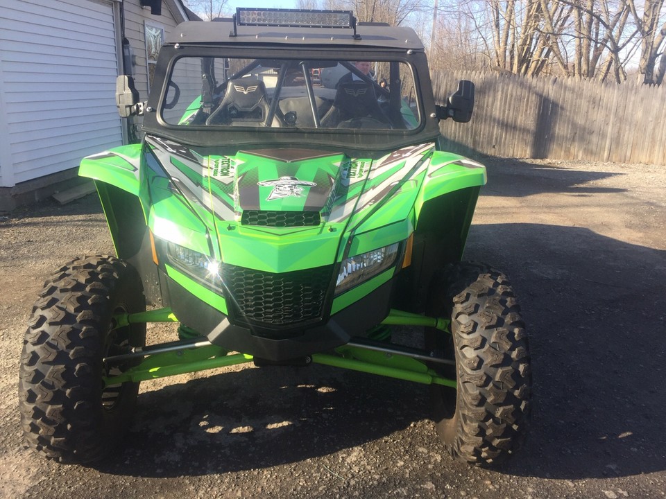 TEXTRON WILDCAT XX 1000 GREEN JAGS Wrap Decal Sticker | eBay