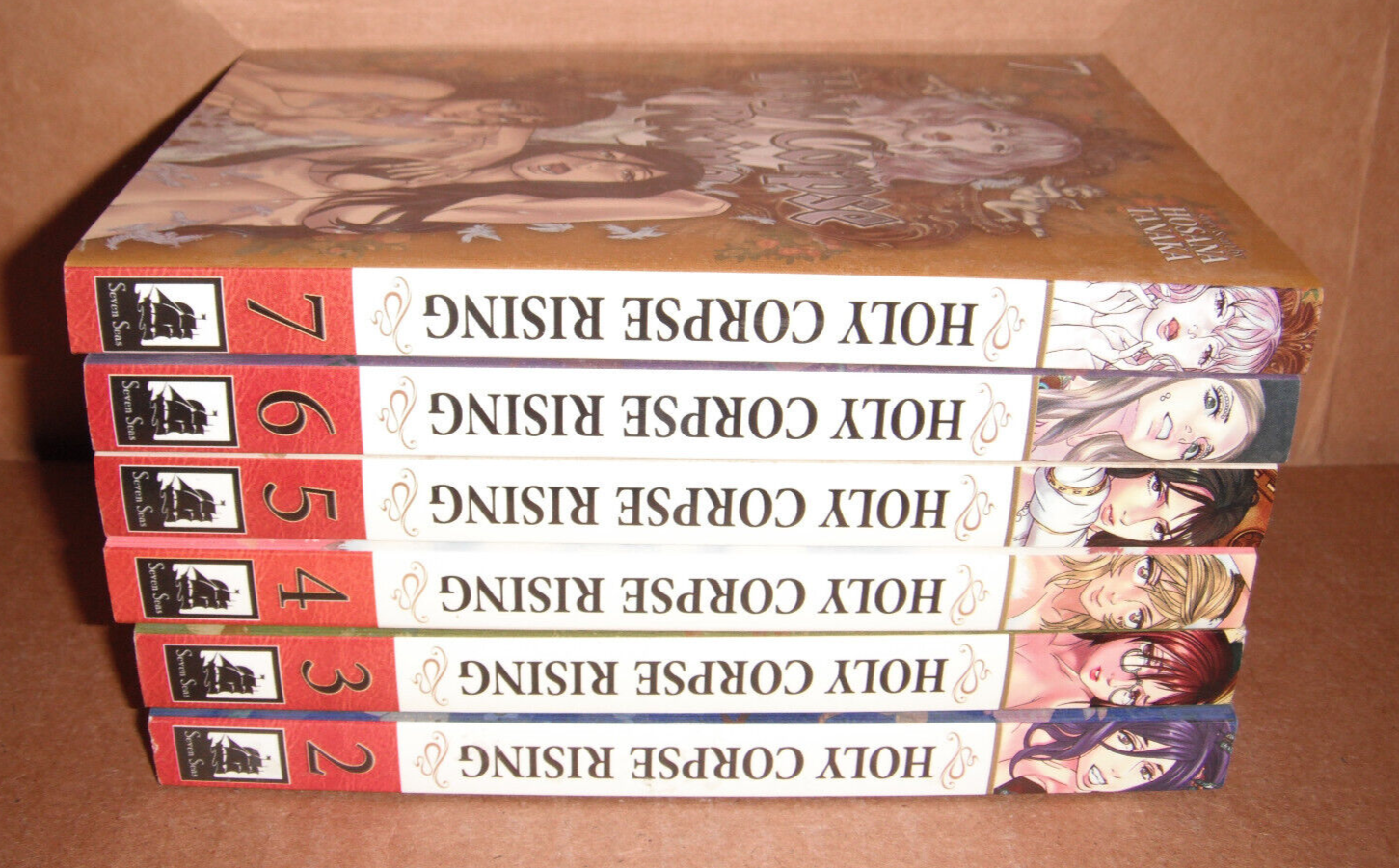 Holy Corpse Rising Vol. 2,3,4,5,6,7 Complete Set Manga Graphic Novels ...