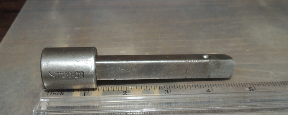 4-1/2" VTG Snap-On Early Socket EXTENSION 1/2” Drive, CIRCA 1920-6, NO ...