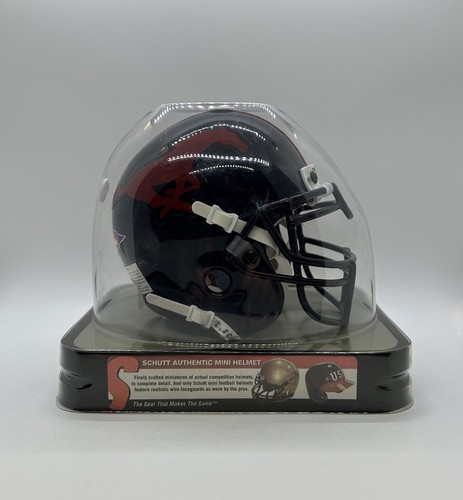 SMU Mustangs NCAA Schutt Mini Helmet!!! | eBay