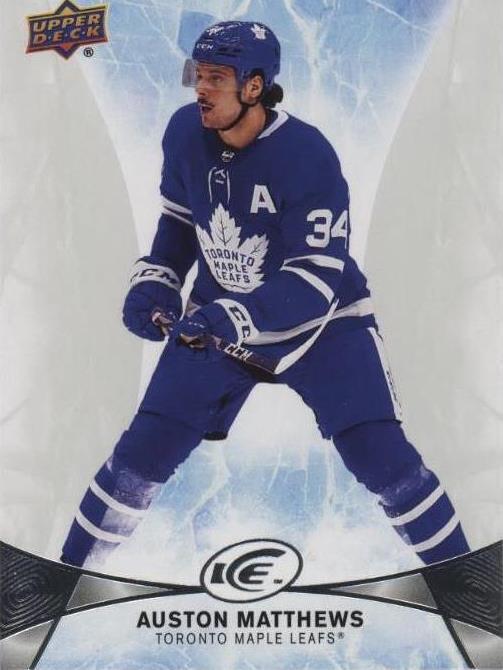 2021-22 Upper Deck Ice - 2020-21 Base Auston Matthews #13 for sale ...