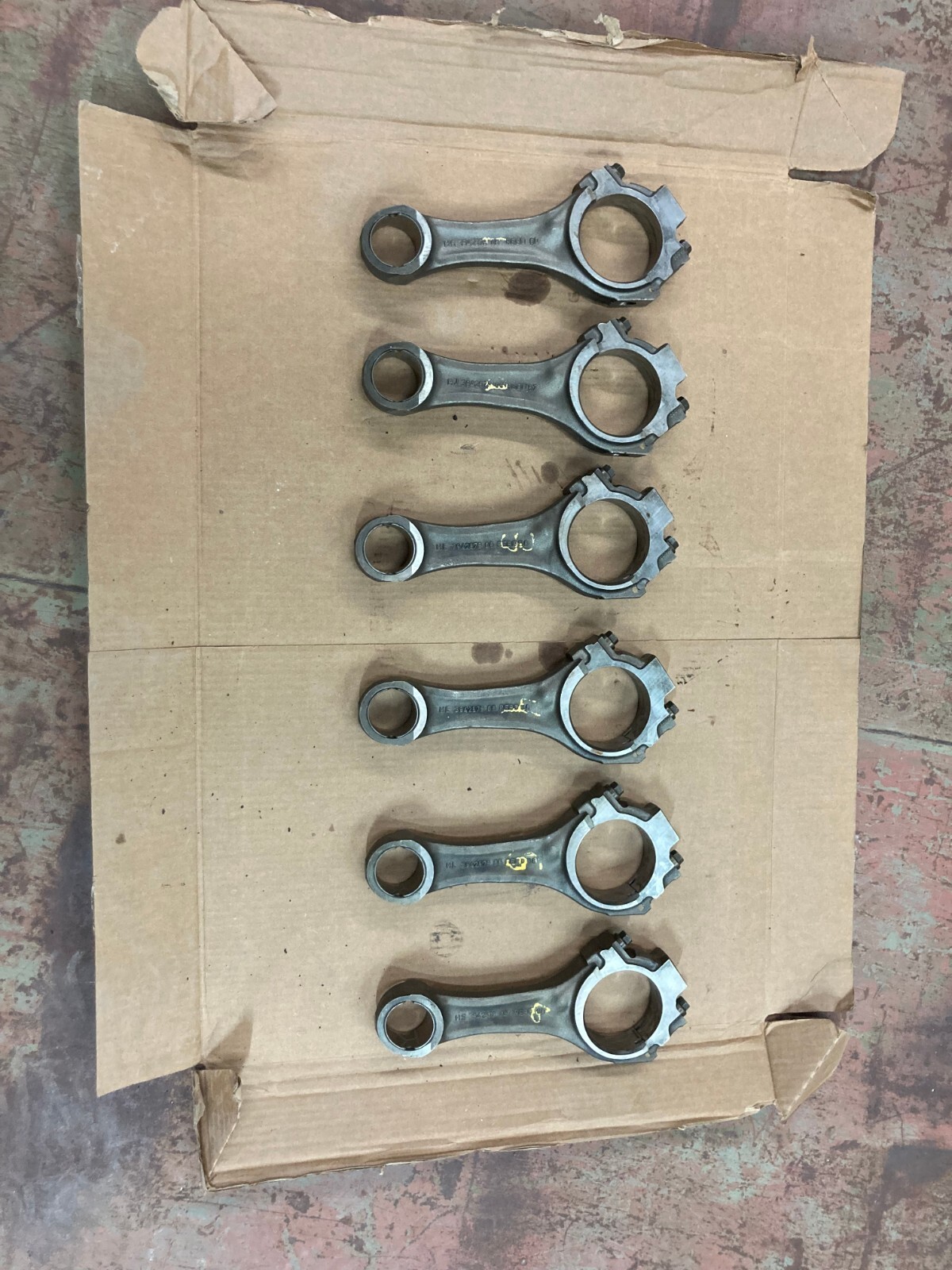 Dodge Cummins 5.9L Turbo Diesel Forged Connecting Rods Set Of 6 3942579 ...