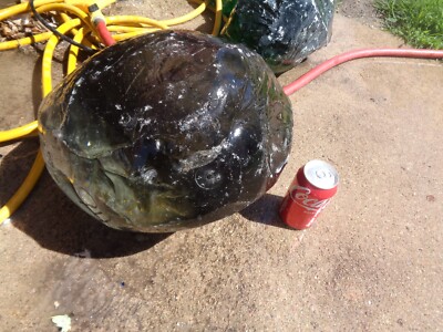 Glass Rock Slag Clear Glass Boulder 94.0 lbs Rocks Landscaping Huge | eBay