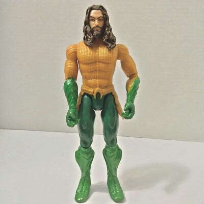 Aquaman Jason Momoa 11.5" Action Figure 2018 Mattel Toys DC Comics Doll ...
