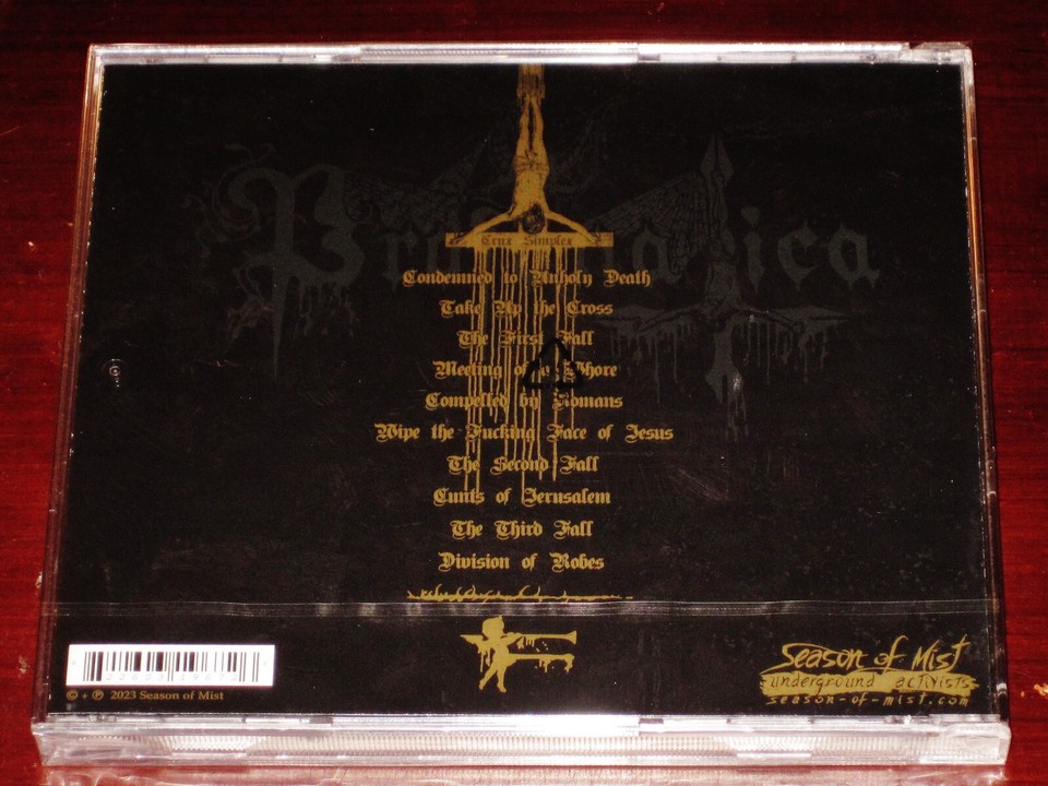Profanatica: Crux Simplex CD 2023 Season Of Mist Underground USA SUA ...