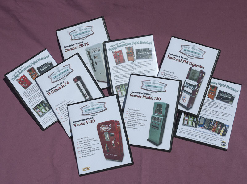 Restoration DVD Tutorial for the National 7M Cigarette Vendor | eBay