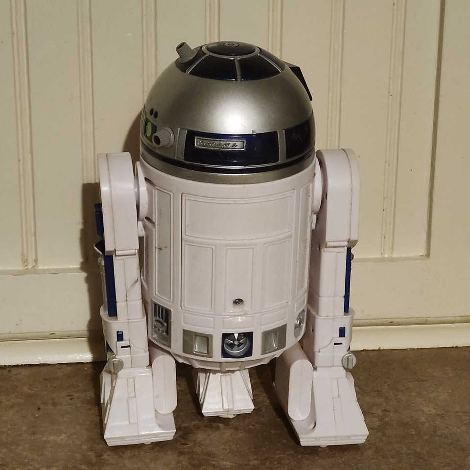 Star Wars R2-D2 Intelligent 2016 Droid Interactive No Remote Works READ ...