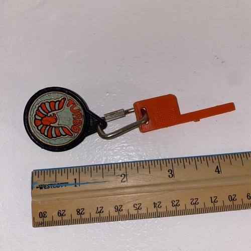 Kidco Burnin Key Car 1980 Turbo KEY And Keychain ONLY Replacement Part ...