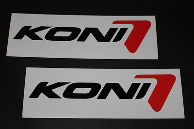 Koni Aufkleber Sticker Decal Bapperl Autocollant Fahrwerk Federung ...