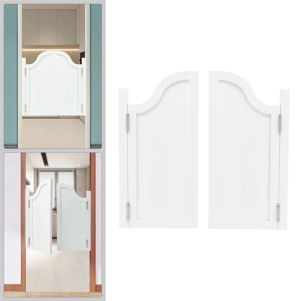 Partition Door Swing Solid Wood Door Half Waist Door for Shop Entrance ...