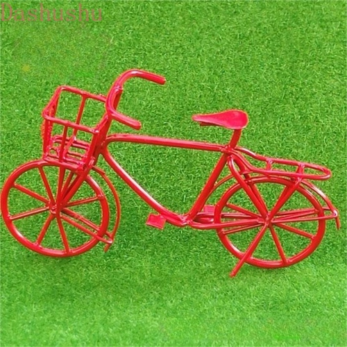 Dollhouse Miniatures 1:12 Scale Bike Bicycle Sports Accessories Metal ...