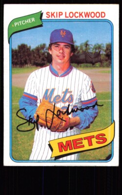 1980 Topps Skip Lockwood New York Mets #567 | eBay