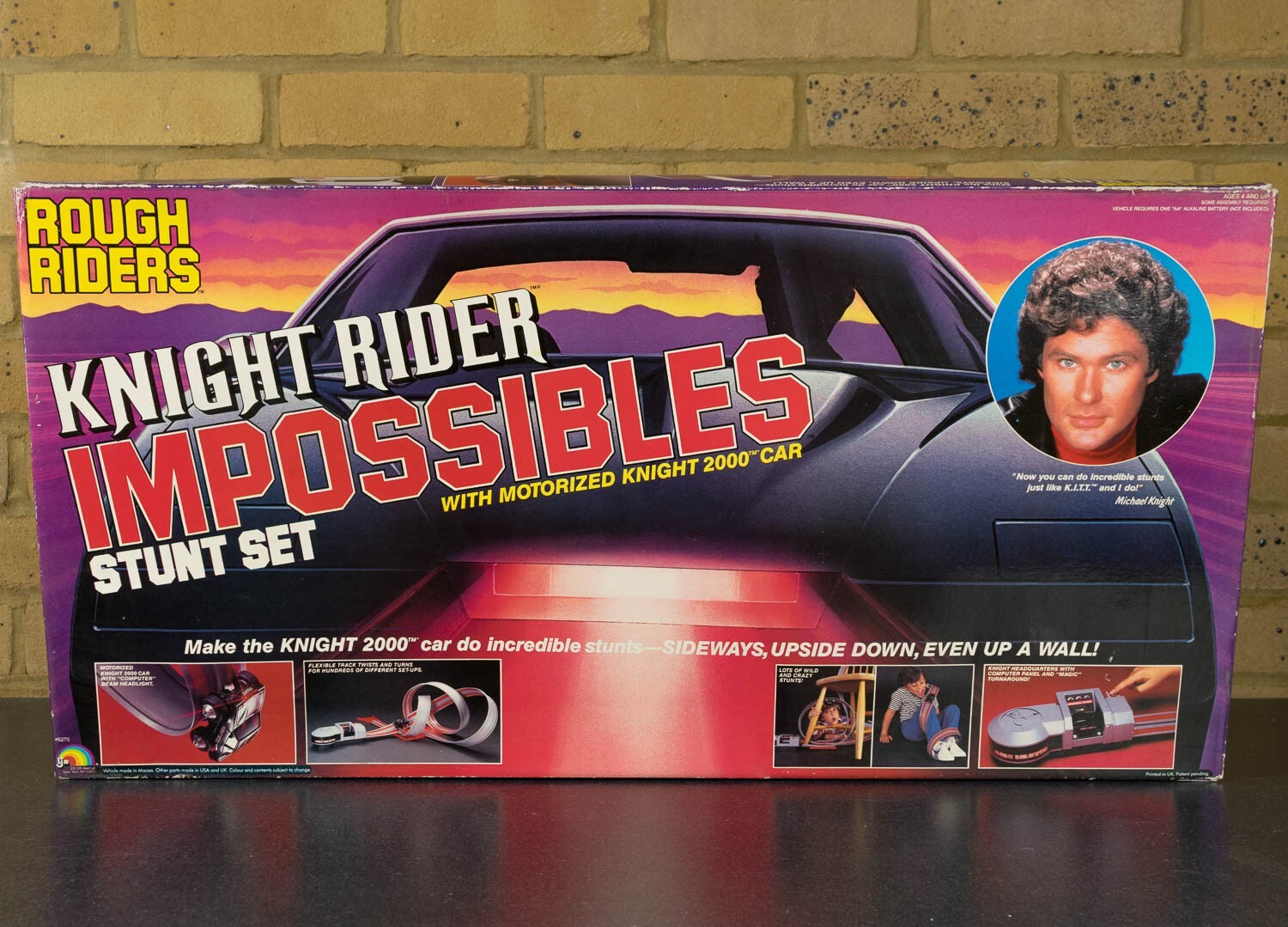 BNIB 1982 LJN Rough Riders Knight Rider Impossibles Stunt Set | eBay UK