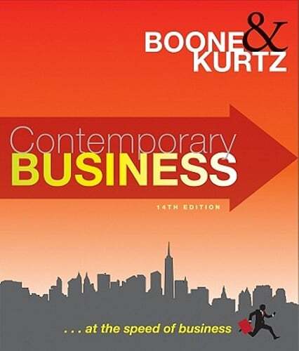 Contemporary Business by Louis E Boone: Used 9780470531297| eBay