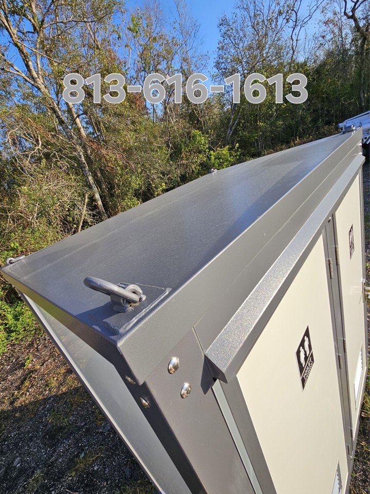 New Portable Toilet Job Site Construction Bathroom Double 2 Stall ...