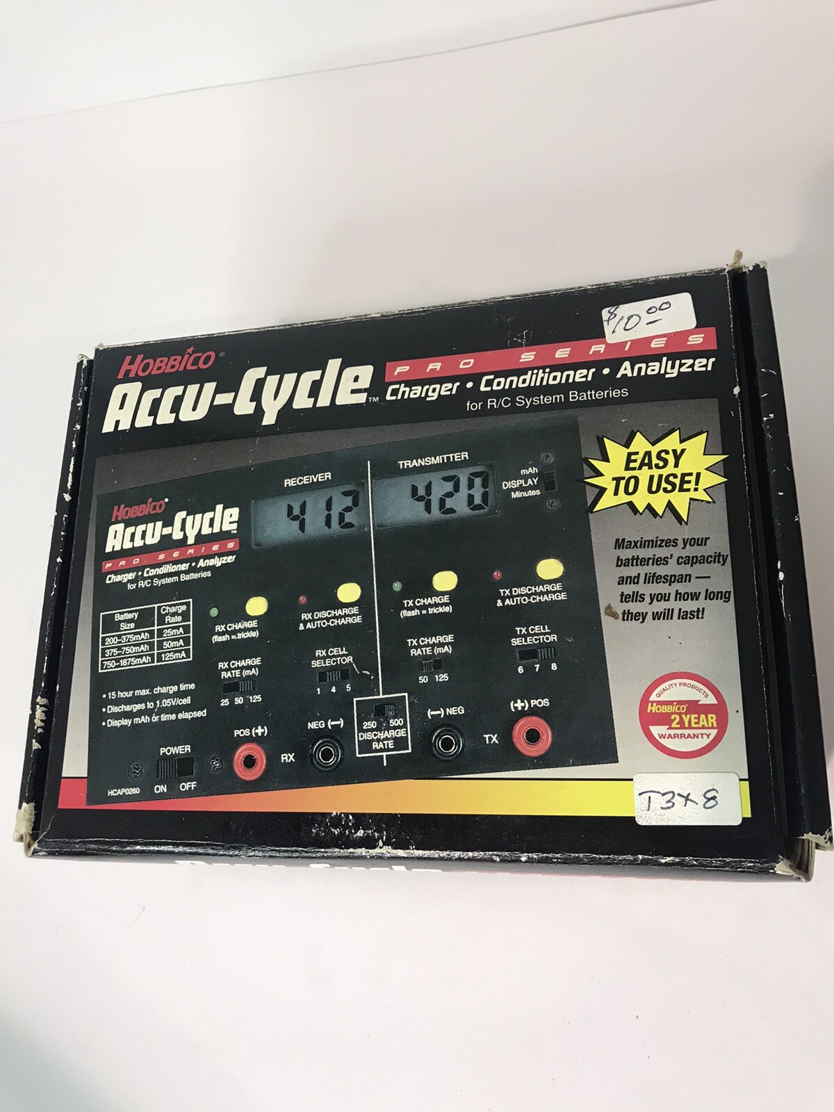 Hobbico Accu-cycle Battery Charger /Conditioner Analyzer RC Nitro Car ...