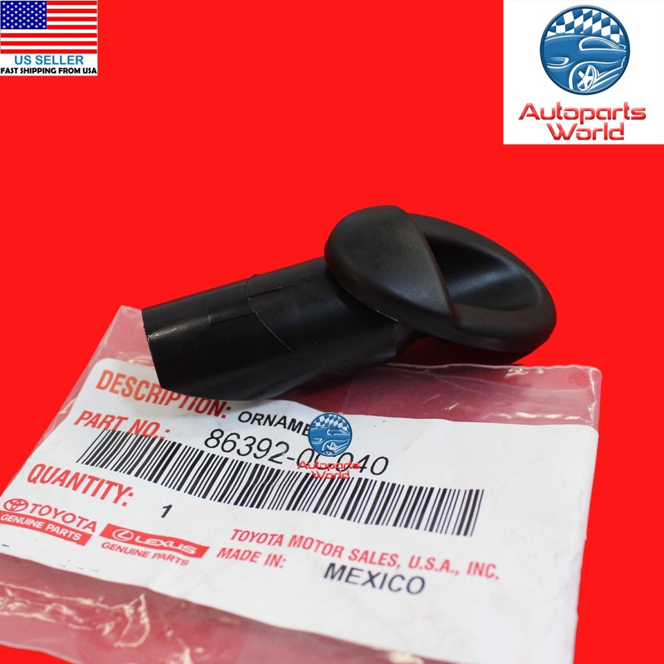 GENUINE OEM TOYOTA 2007-2013 TUNDRA RADIO ANTENNA BEZEL ORNAMENT 86392 ...