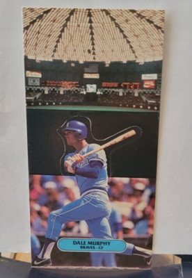 1986 LEAF ALL STAR GAME DALE MURPHY ATLANTA BRAVES FOLD OUT POP UP ...