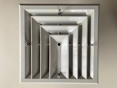 Airtec MV3 White Retrofit 3-Way Ceiling Diffuser for 6/7/8" Pipe - NEW | eBay